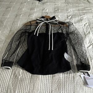 RED Valentino | Tops | Red Valentino New Blouse Authentic 0 | Poshmark